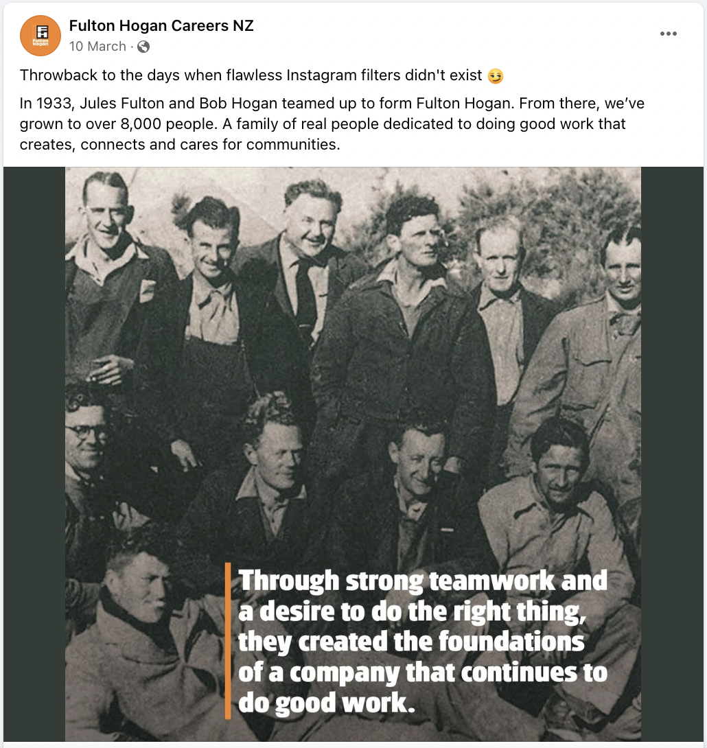 Careers: From Zero to Hero with Fulton Hogan | Mosh Social Media